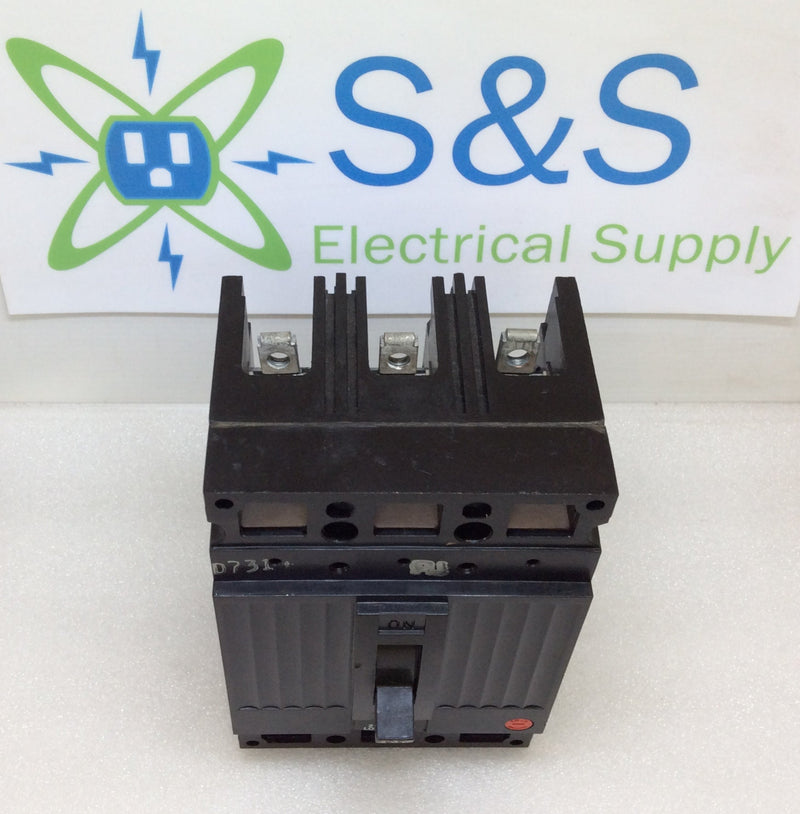 General Electric TEC36030 30 Amp 3 Pole 600V Type TEC Circuit Breaker