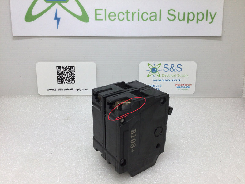 GE THQMV100D Bolt-On 100-Amp 2-Pole Main Circuit Breaker (120/240V ...