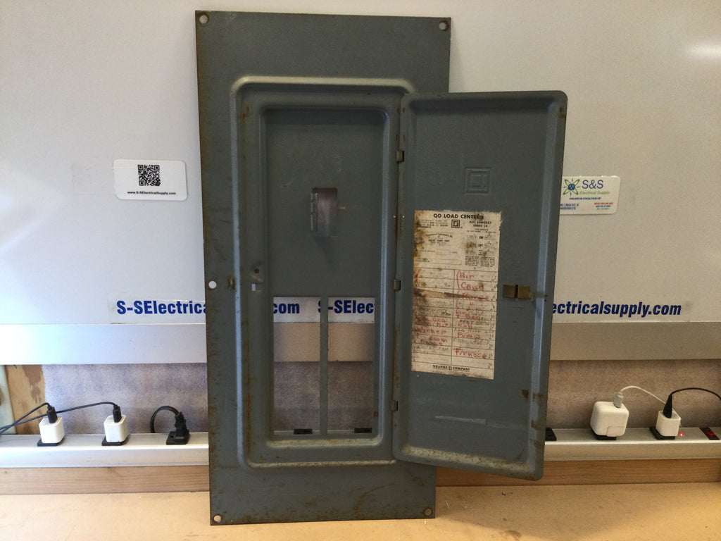 Square D QOC20MG225 225-Amp 20-Space Main-Breaker Box Series L4 Cover