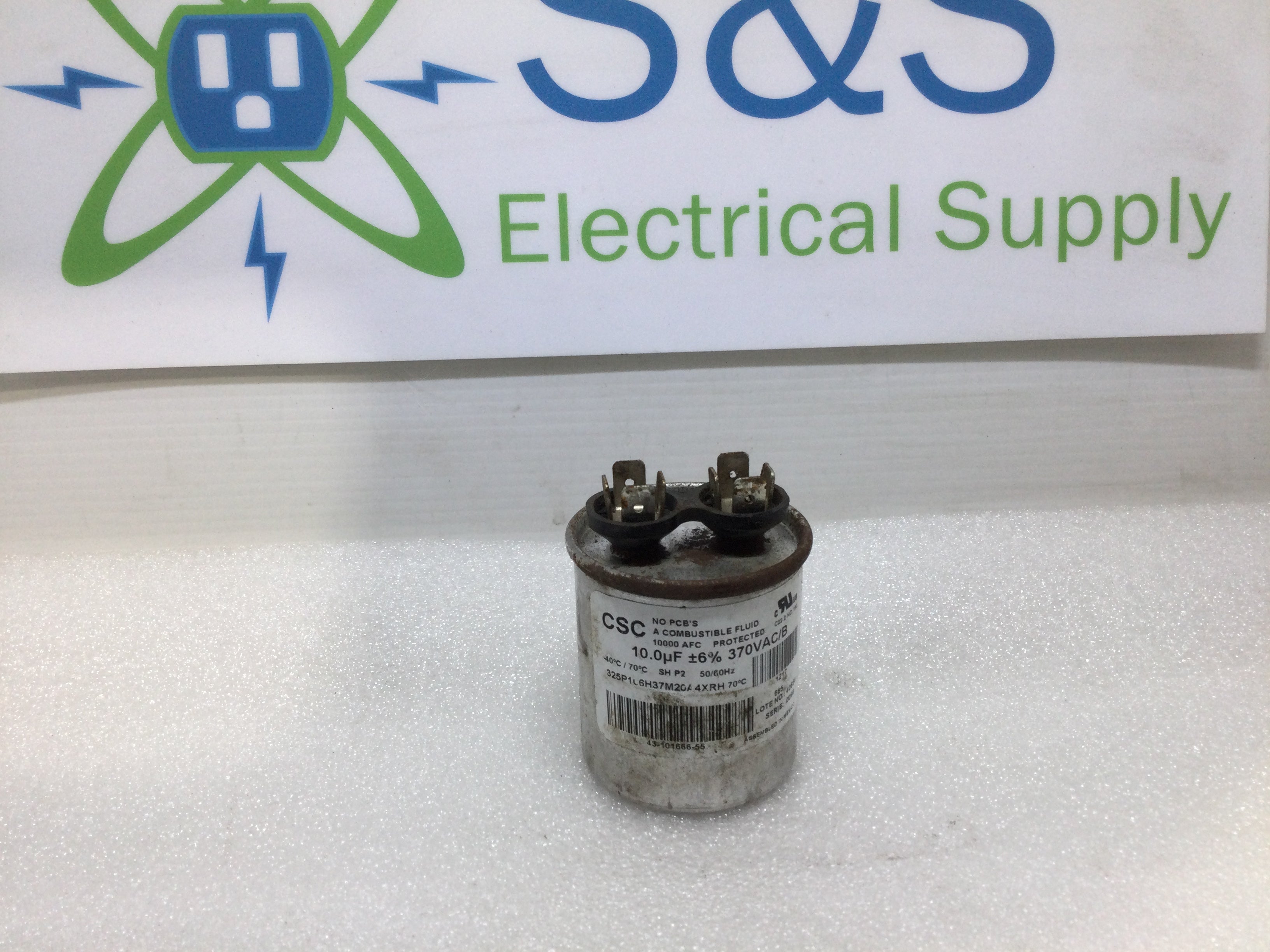 CSC Capacitor 10.0uf +/-6% 370Vac/B