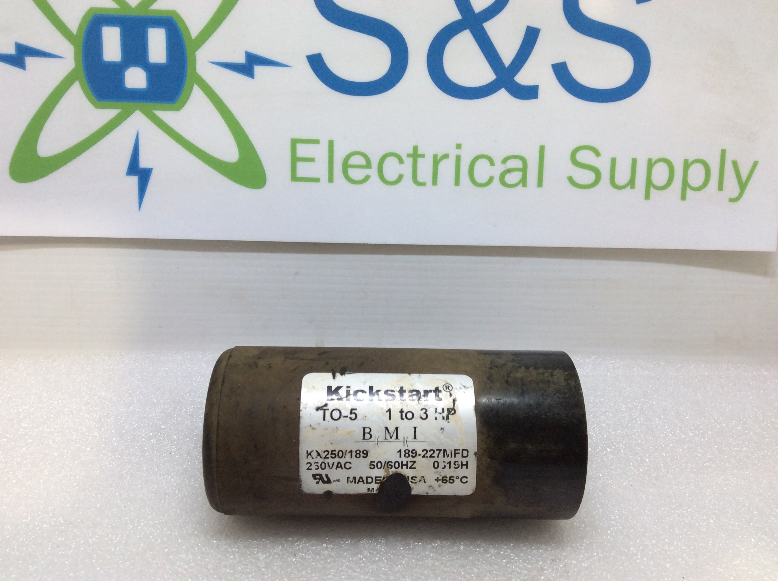 Capacitor Kickstart TO-5 1 to 3 HP KX250/189 189-227MFD 230Vav 50/60Hz