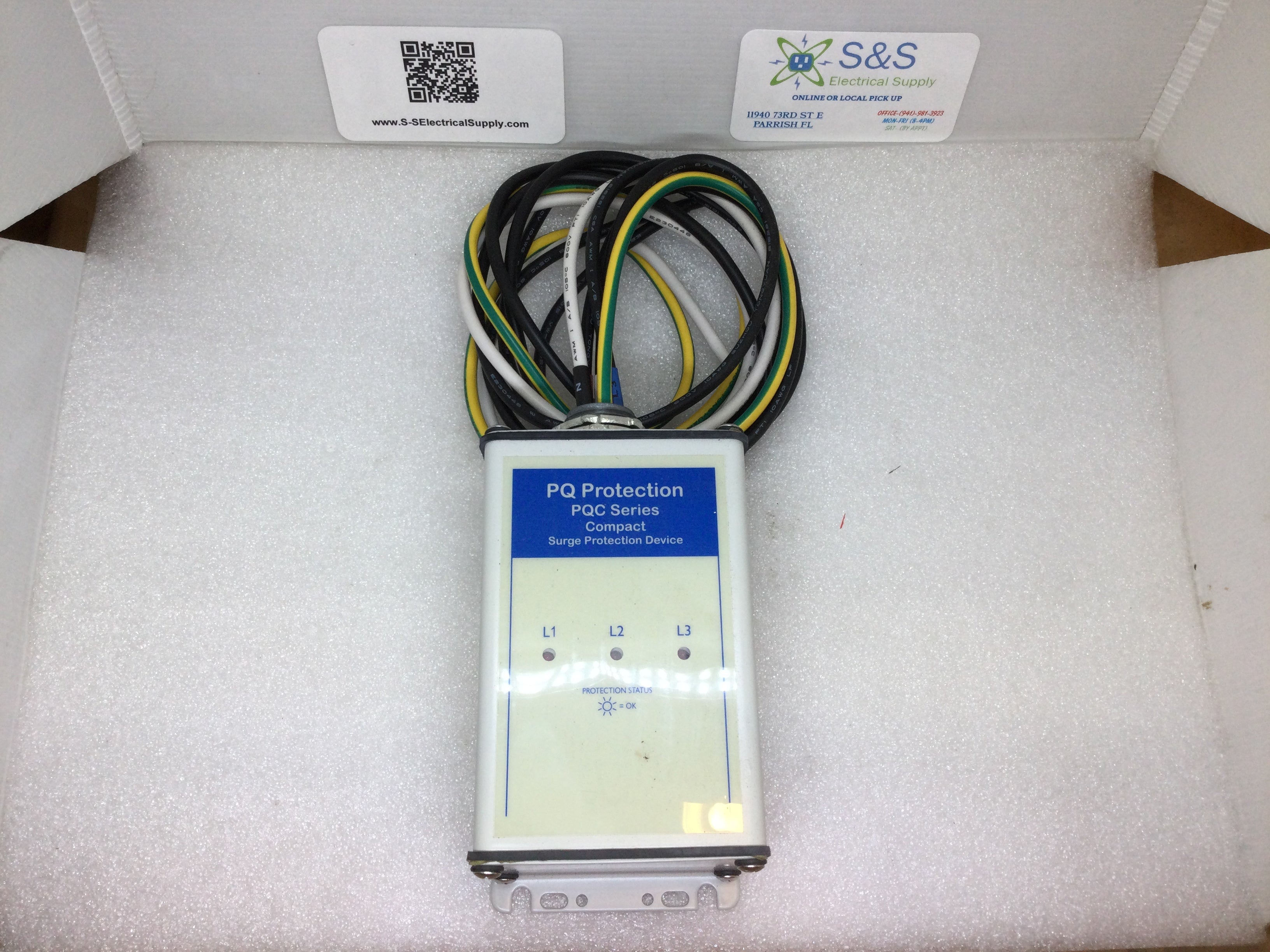 Pq Protection Pqc-100 120/208 Spd Type 1 3 Phase, Wye, 3w+G 50/60hz Co