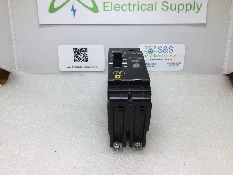 Square D Edb24030 30 Amp 480 Volt 2 Pole Circuit Breaker