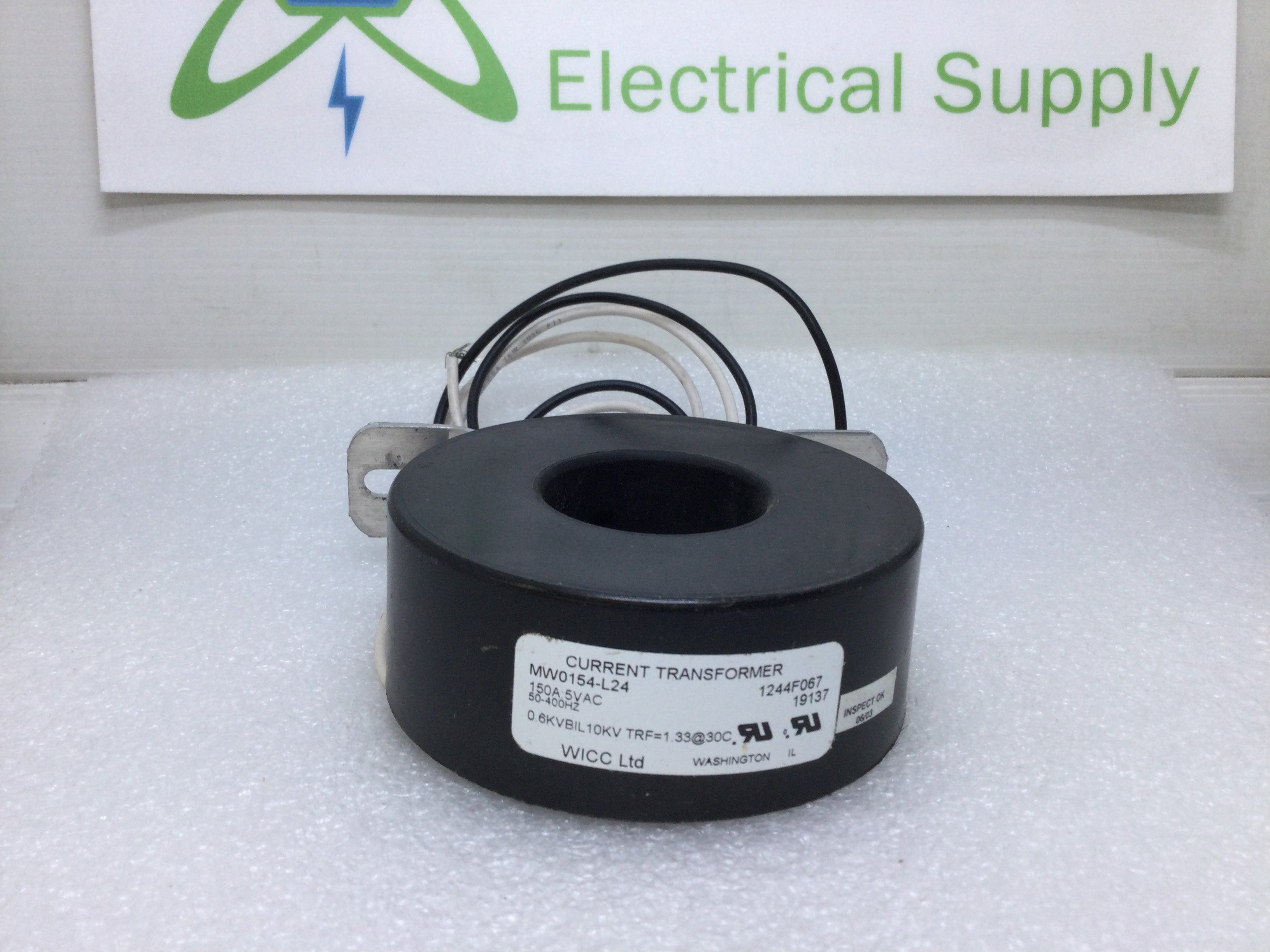 WICC Limited MW0154-L24 150 Amp 5V 0.6VBIL10KV Current Transformer 50-