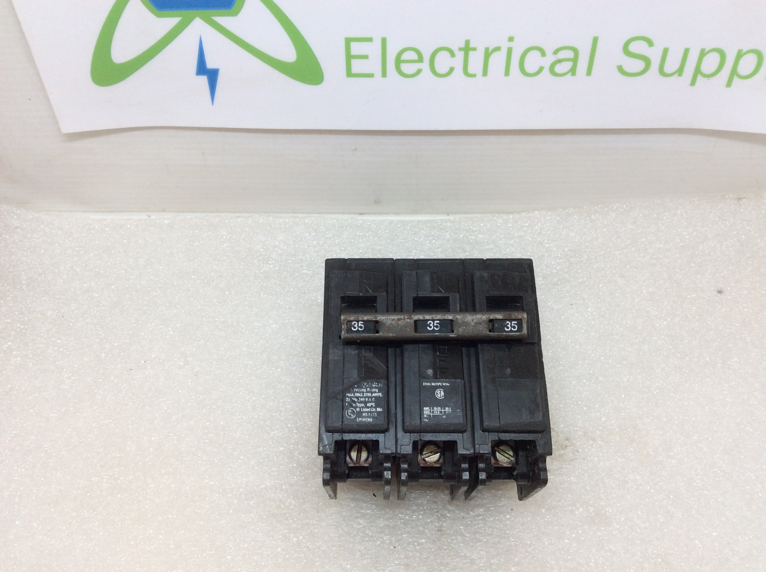 Siemens B335 3 Pole 35 Amp 240 Volt Type BL Circuit Breaker