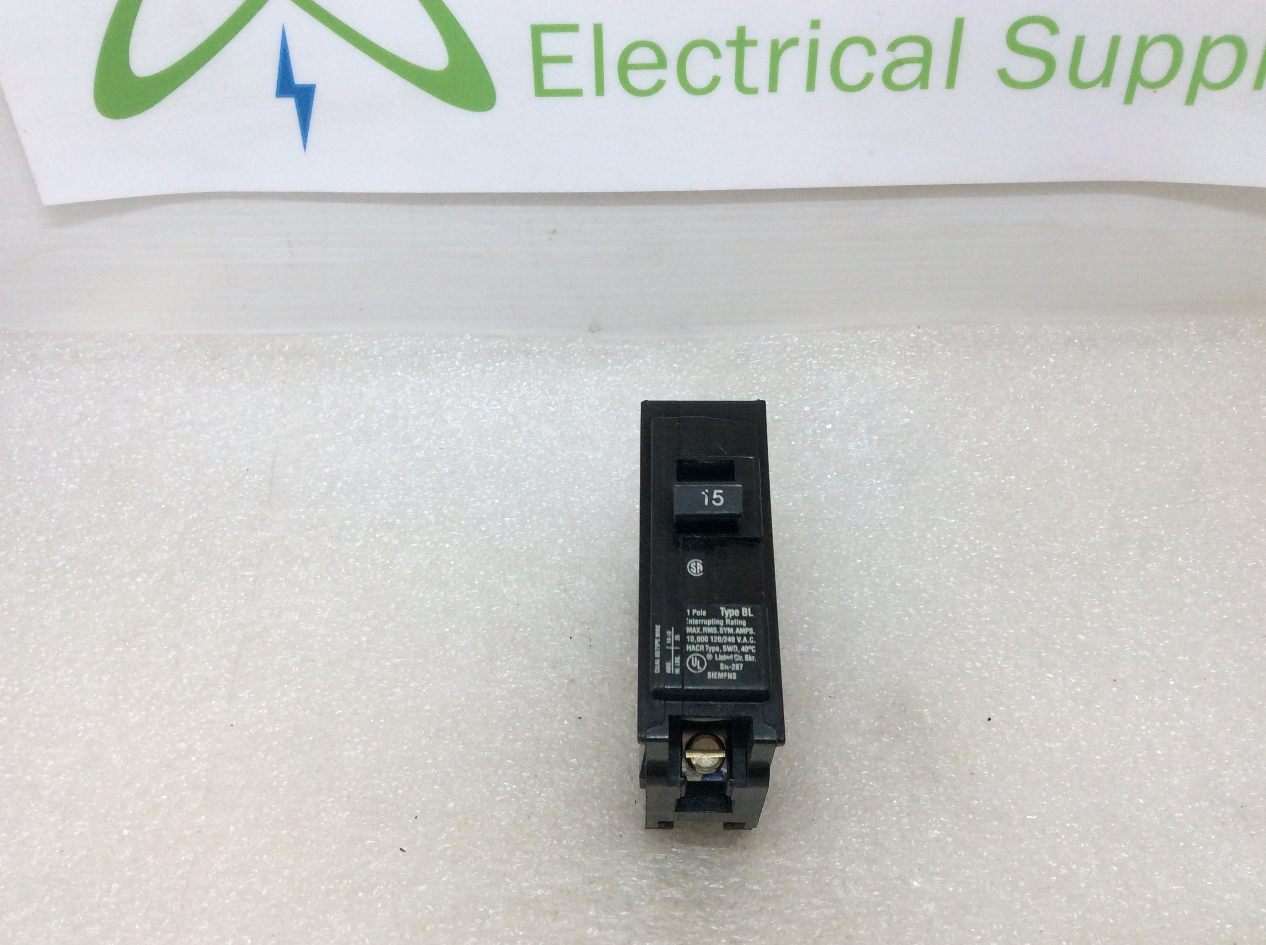 Siemens/ITE B115 15 Amp 1 Pole 120/240V Type BL Circuit Breaker