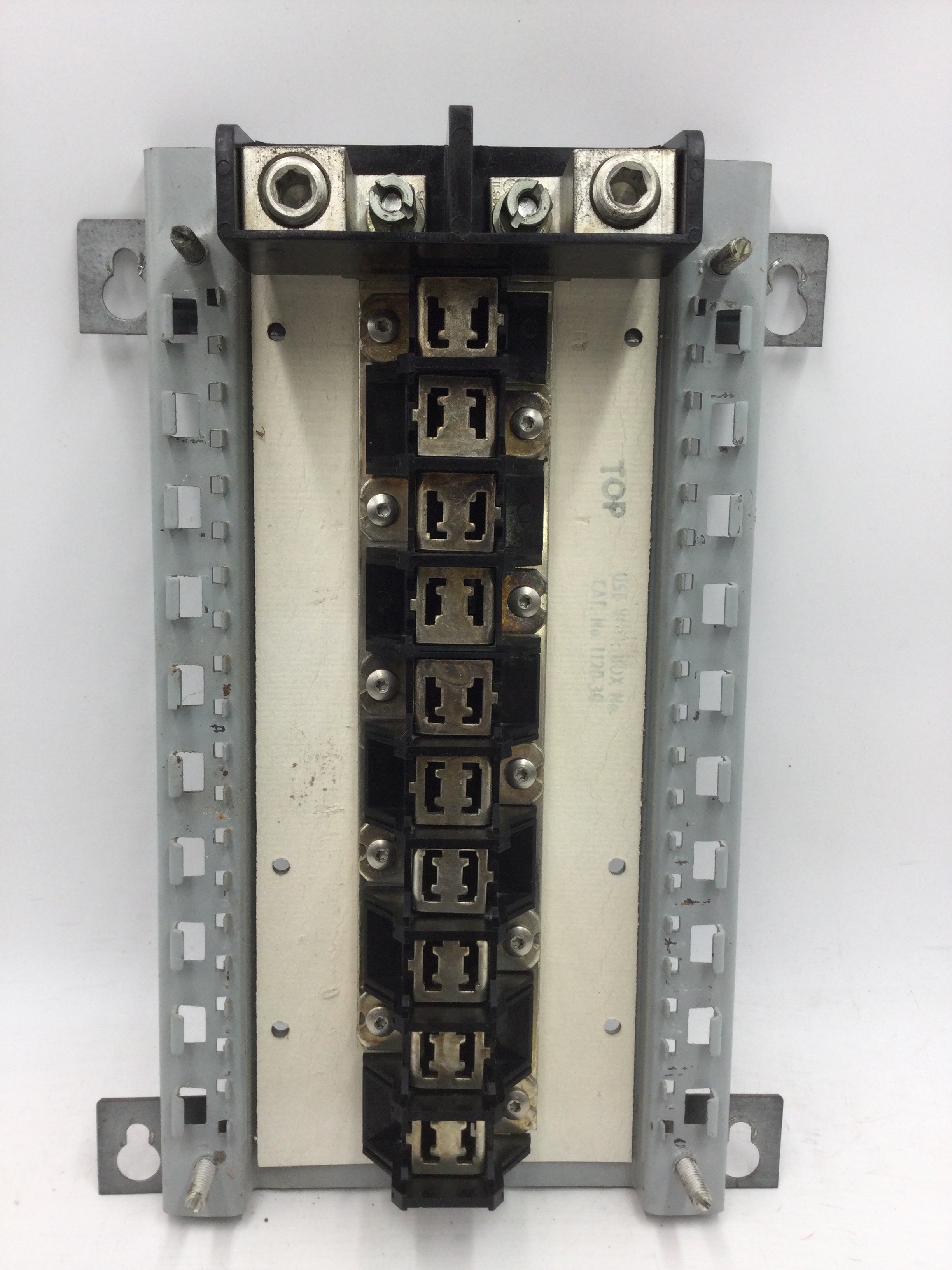 Federal Pacific L120-30 150 Amp 120/240V 10/20 Circuit Panel Guts Only