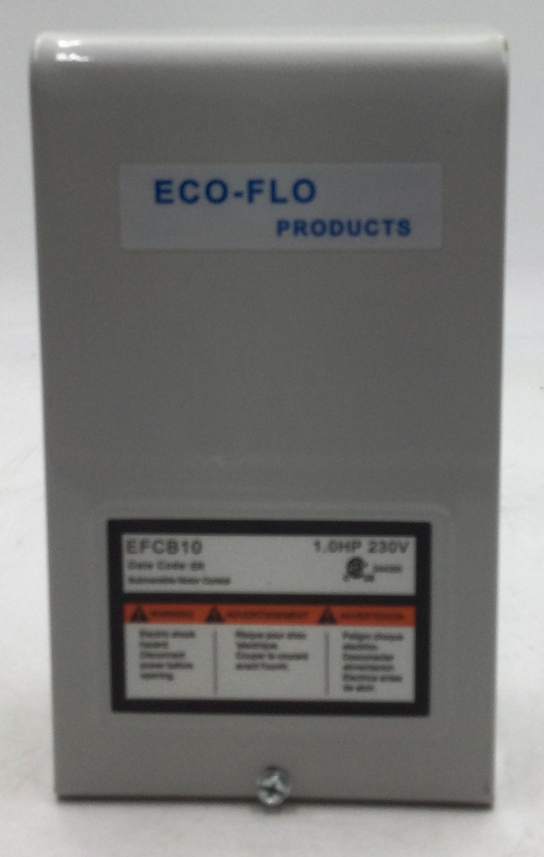 Eco Flo 1 hp Control Box
