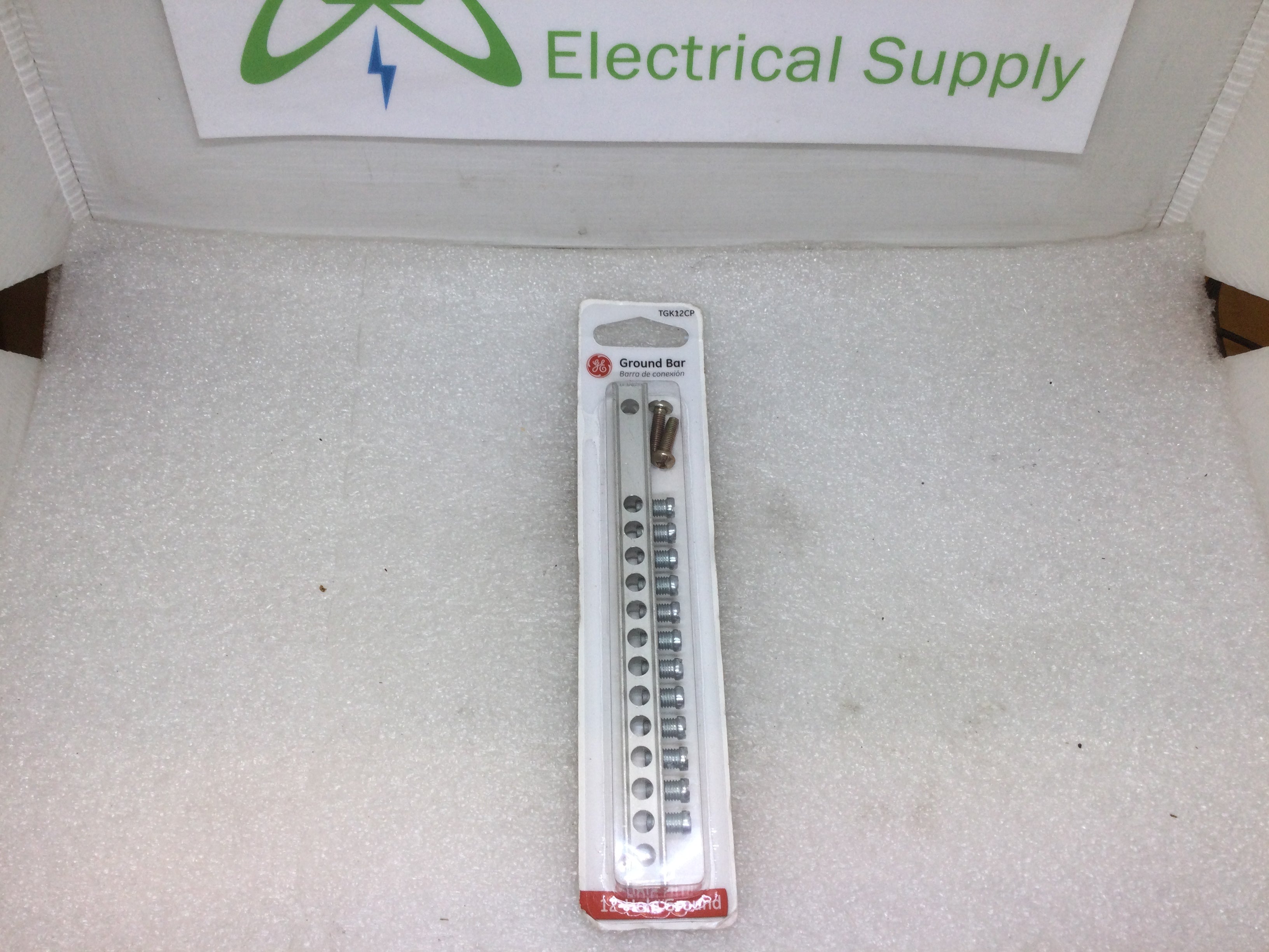 GE/General Electric TGK12CP 12 Position Ground Bar (New)