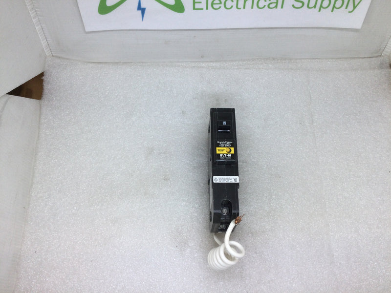 Eaton/Cutler-Hammer BR115AF Type BRAF 1 Pole 15 Amp 120v AFCI Protecte