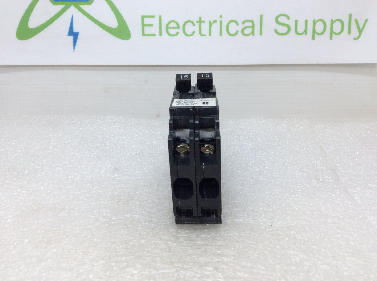Siemens Q1515NC Type QT Twin 15 Amp Tandem Circuit Breaker