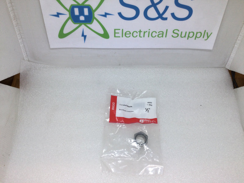 Pro Connex 49202 1/2" Rigid Conduit Nipple (New)