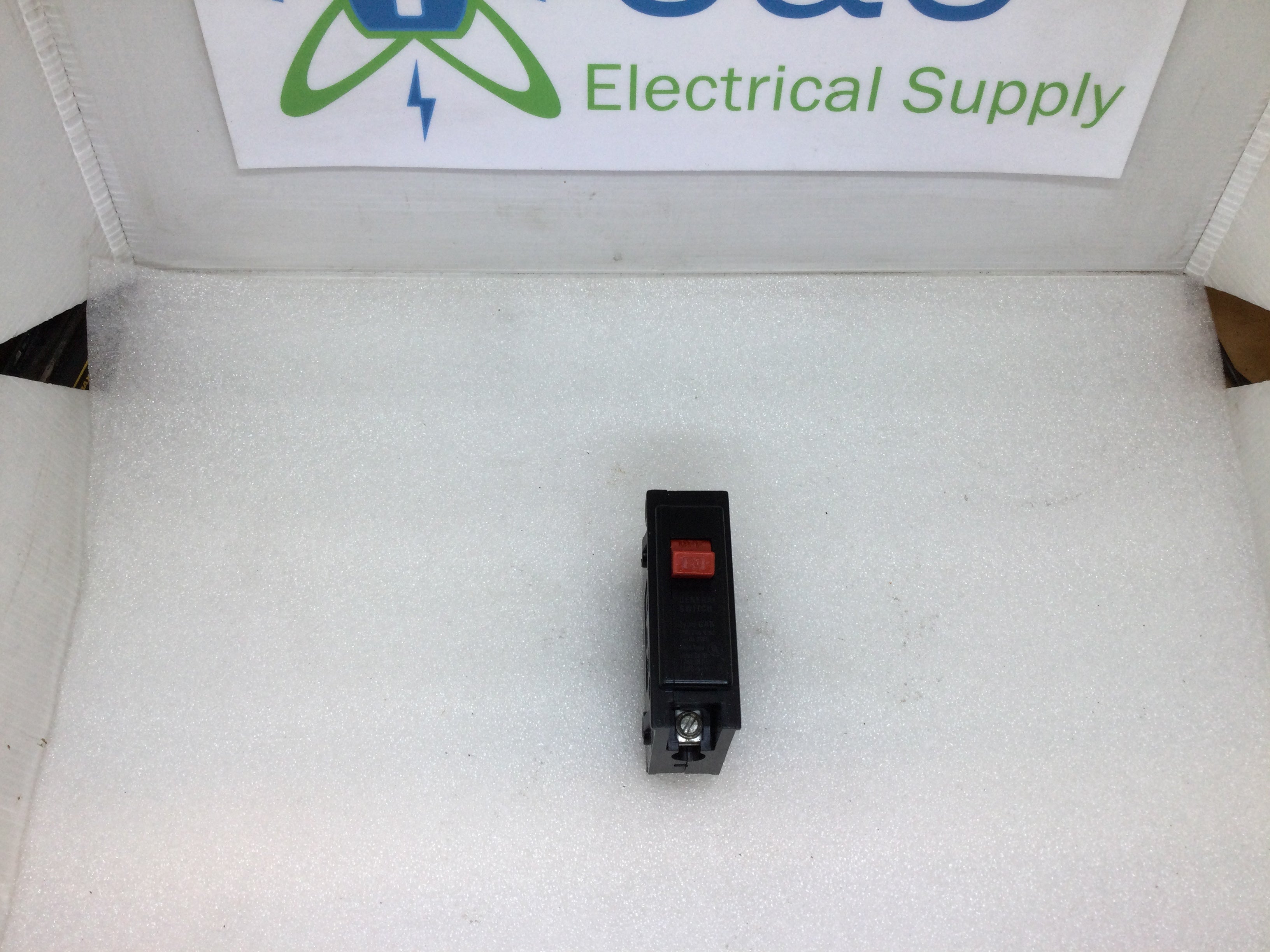 General Switch Type GAB 20 Amp Single Pole Circuit Breaker