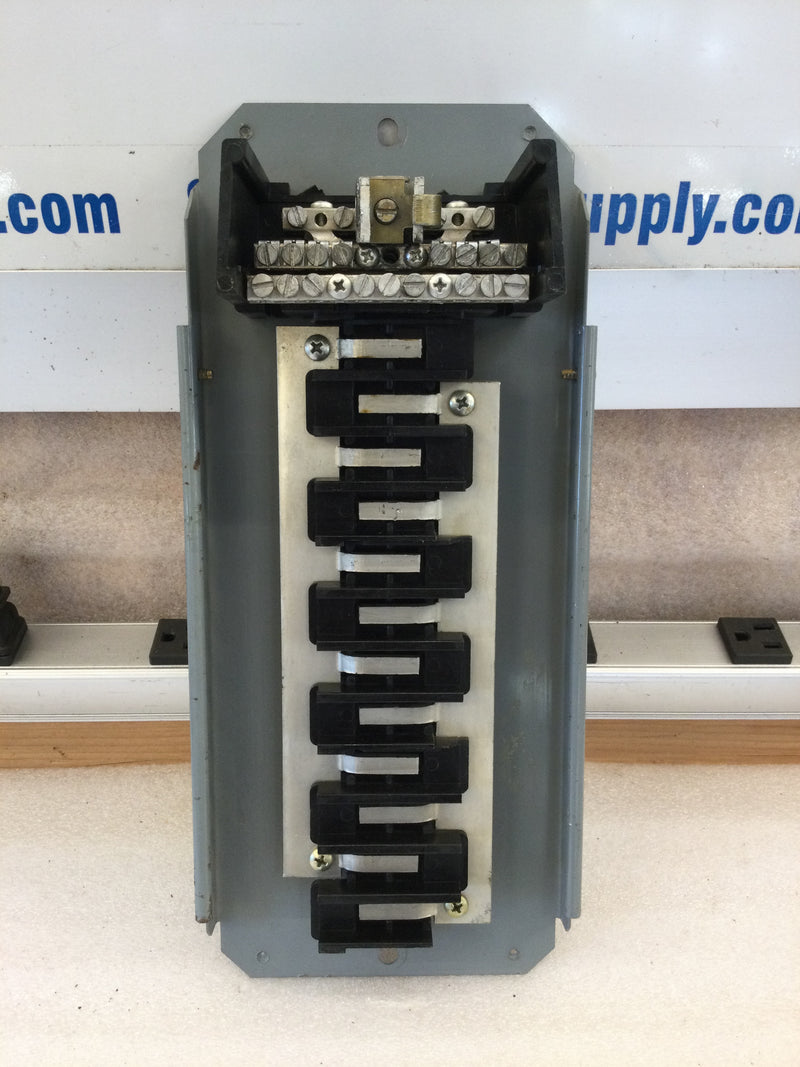 Square D QON Panel Guts 8/16 Space 100A 120/240V Sub Feed Interior "Re