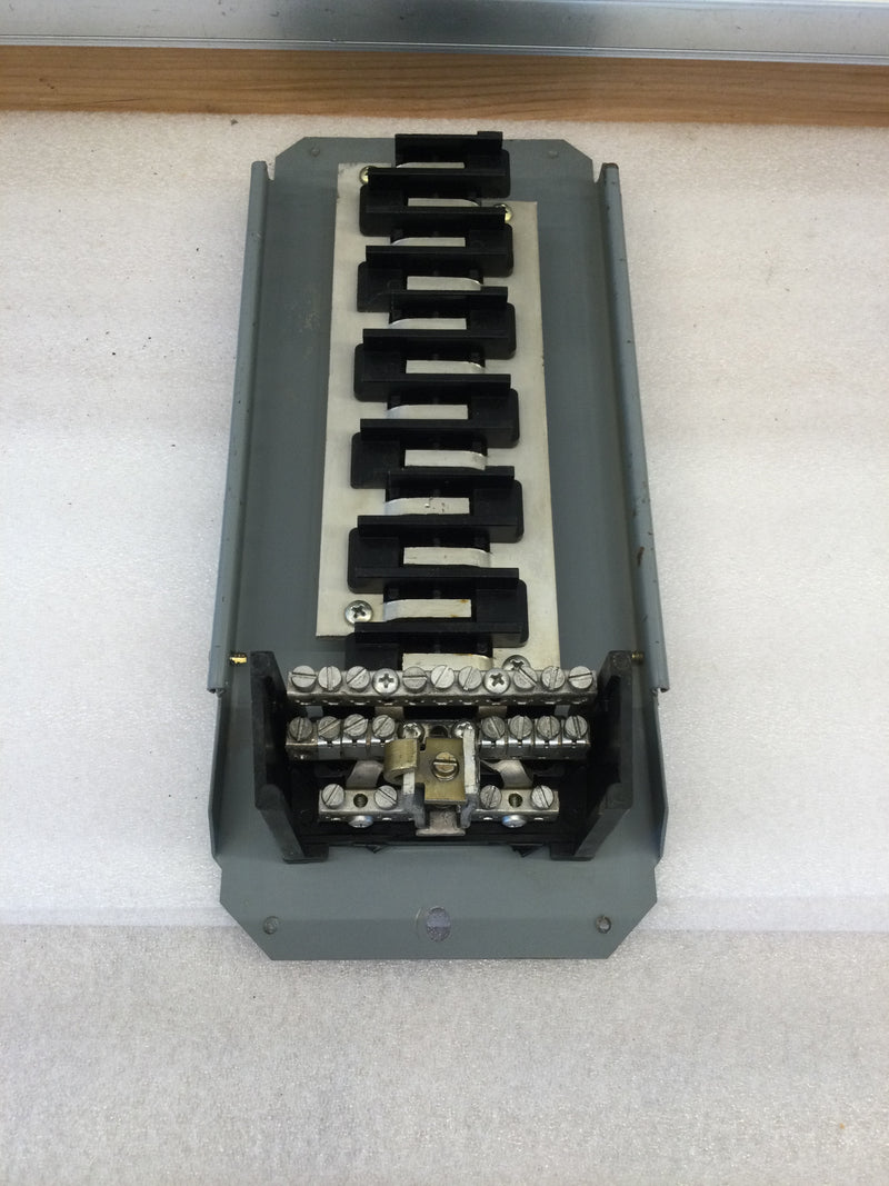 Square D QON Panel Guts 8/16 Space 100A 120/240V Sub Feed Interior "Re