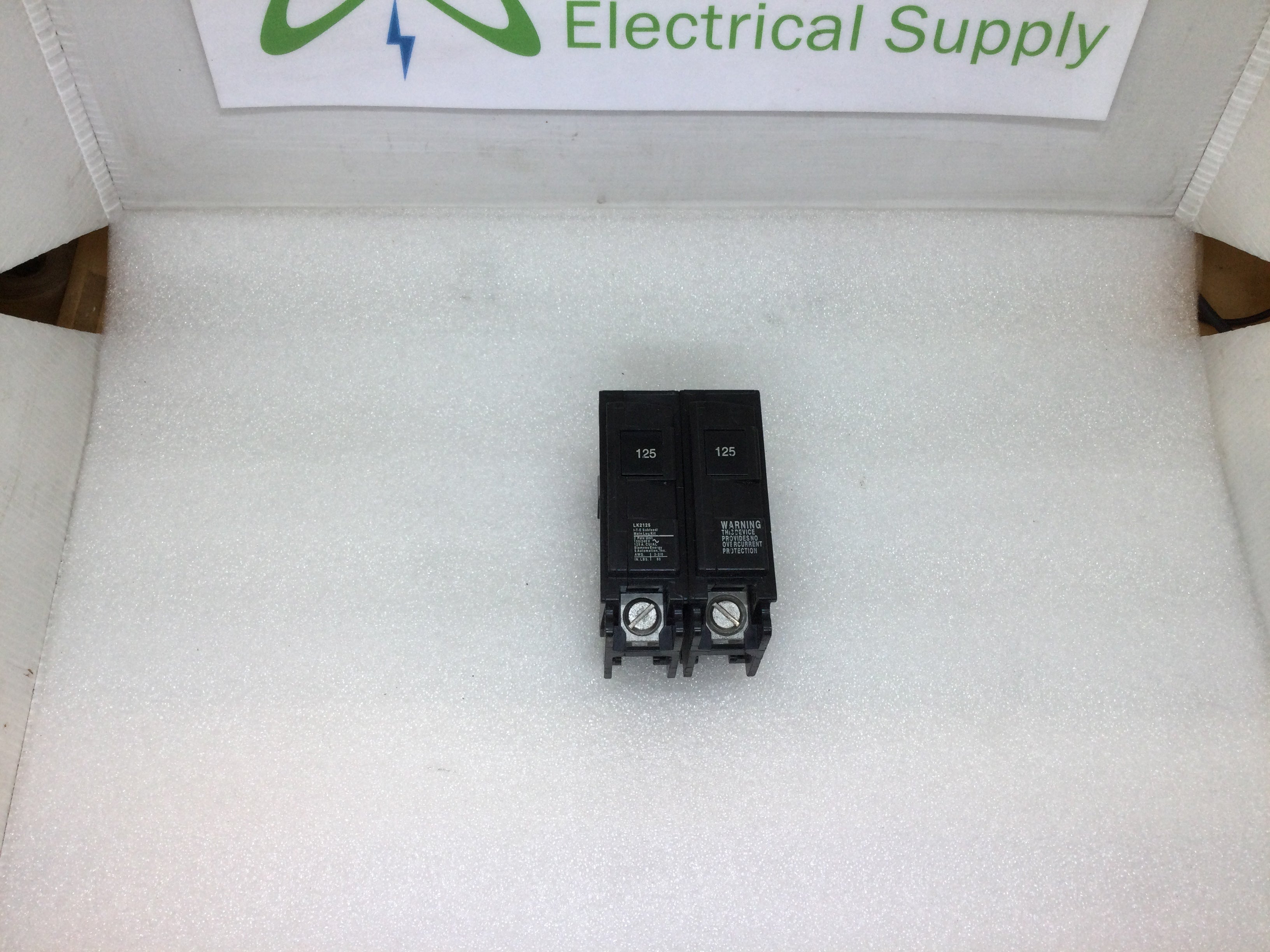 Siemens/ITE ECLK2125 2 Pole 125A 120/240V Subfeed Main Lug Kit Type EC