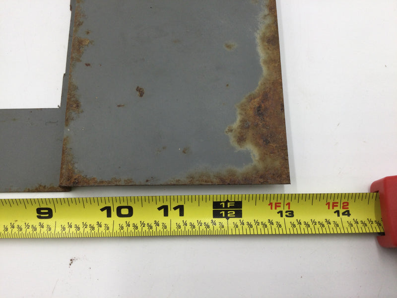 FPE/ Federal Noark 100 Amp Fuse Pull Out Dead Front 13 1/8" x 6 1/4"