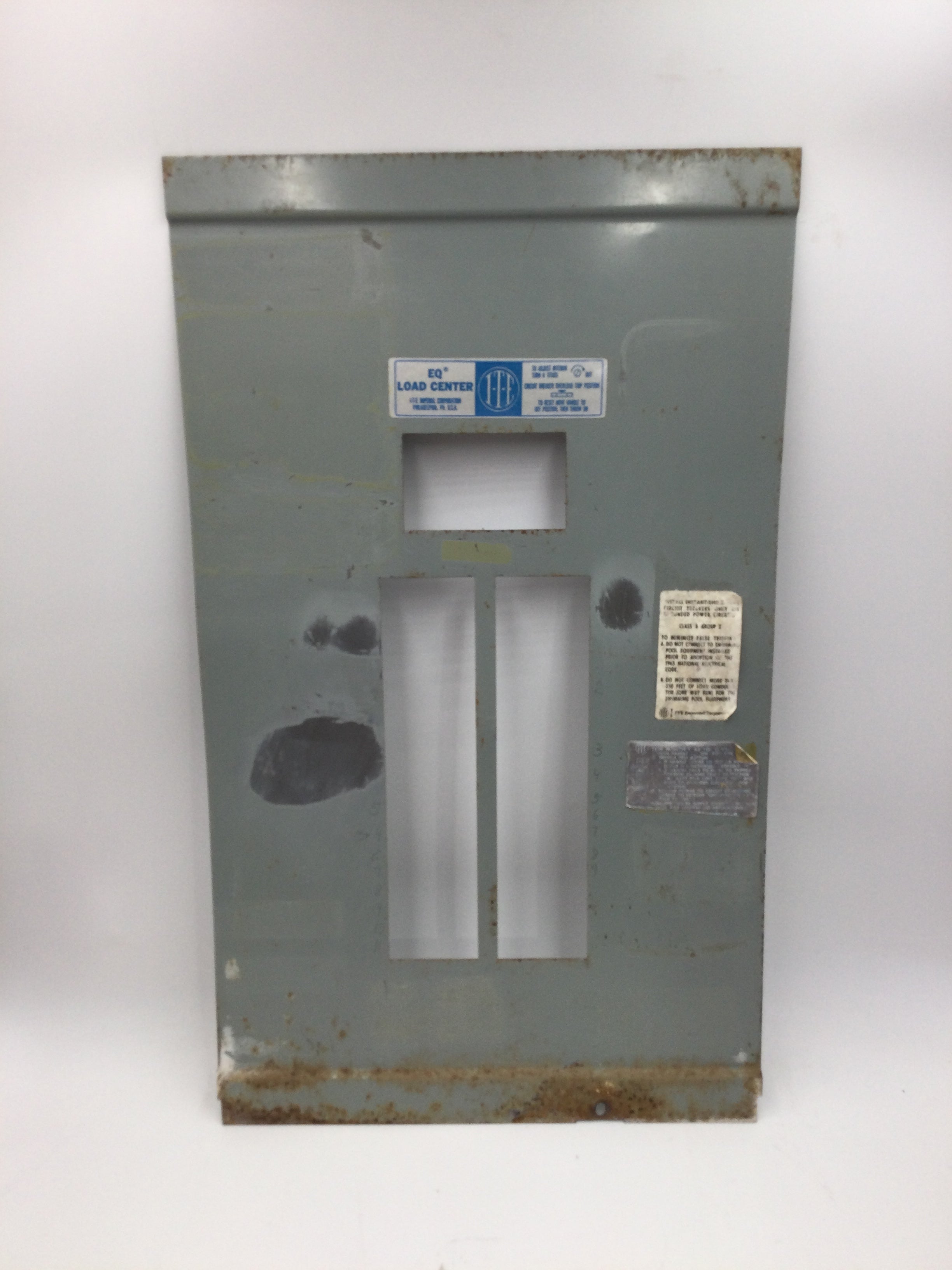 ITE EQ Load Center 200 Amp 12/24 Space Dead Front Cover Only 24" x 14"