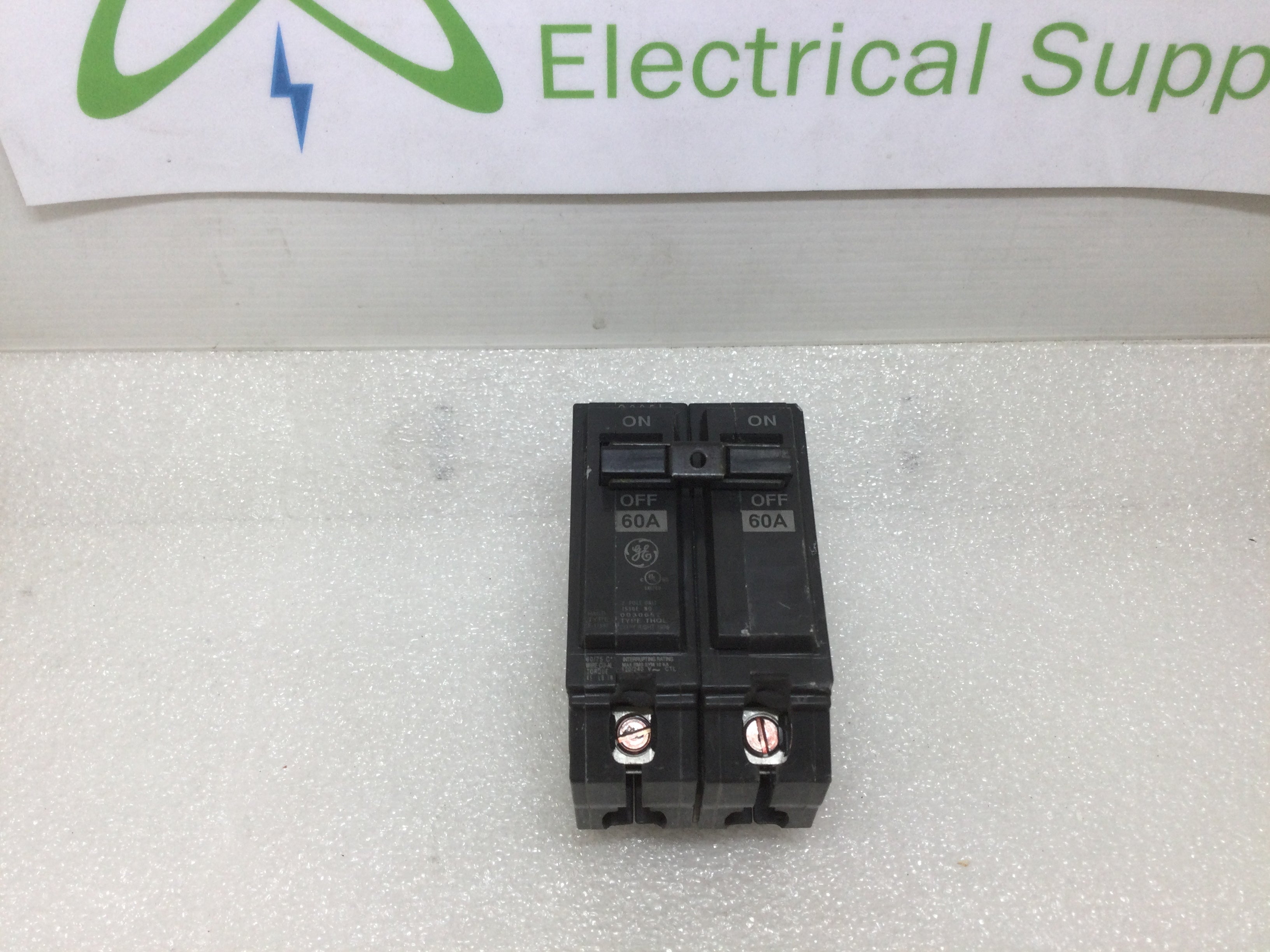 GE General Electric THQL2160 60 Amp 2 Pole 120/240V Circuit Breaker