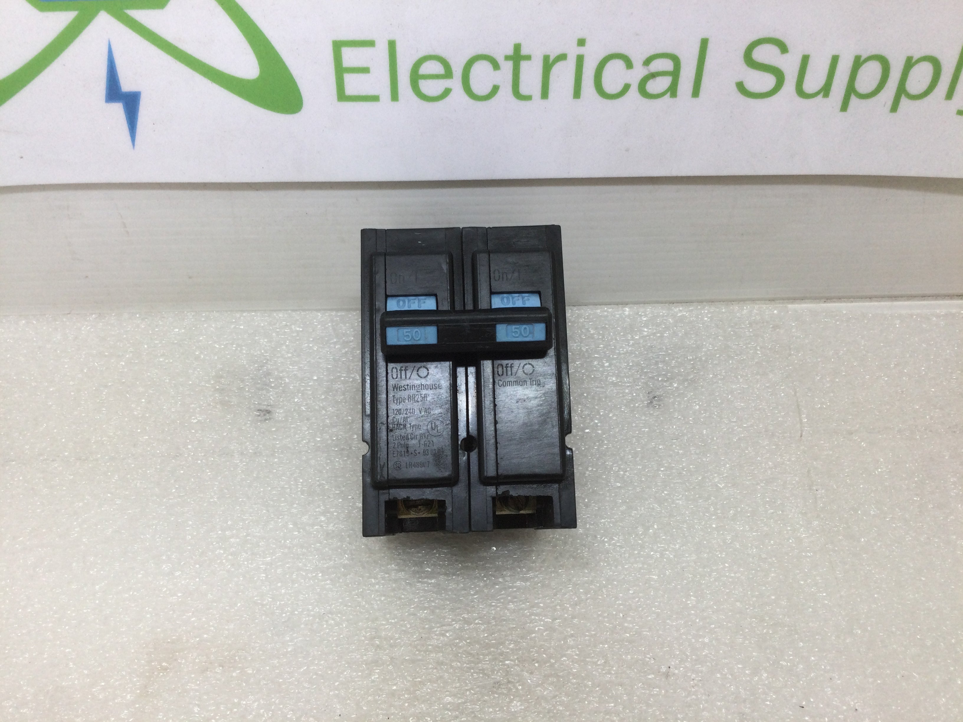 Westinghouse BR250 50 Amp 2 Pole 240V Circuit Breaker