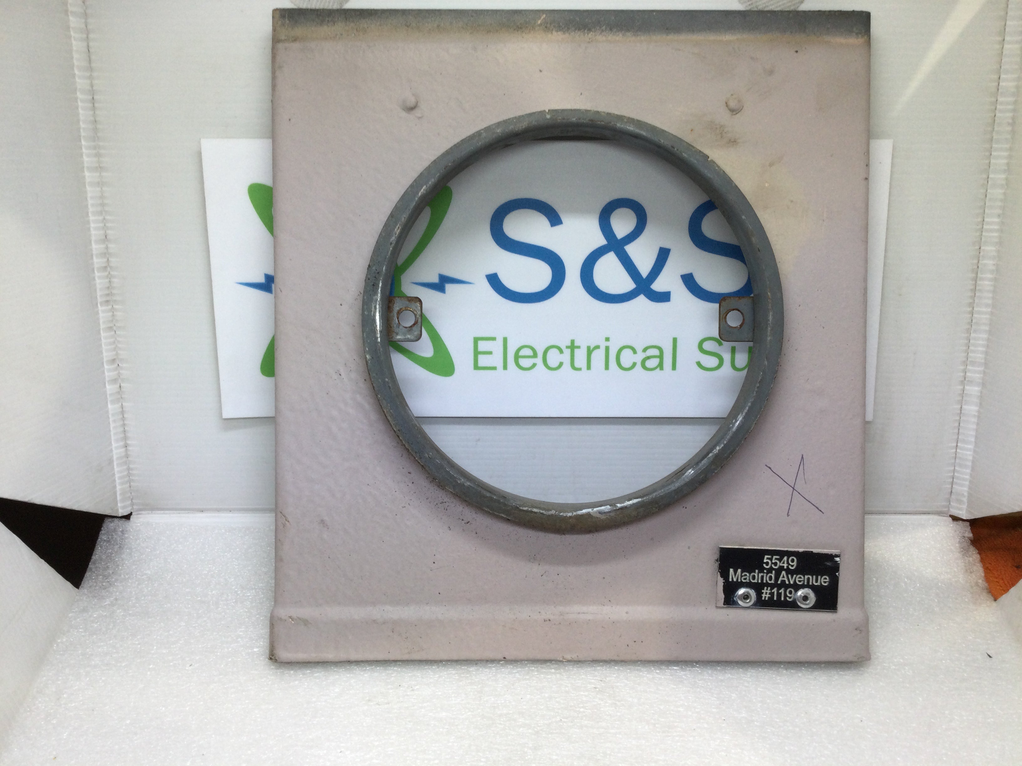 FPE Ring Type Meter Cover 10.5" x 10 120/240v 100 amp
