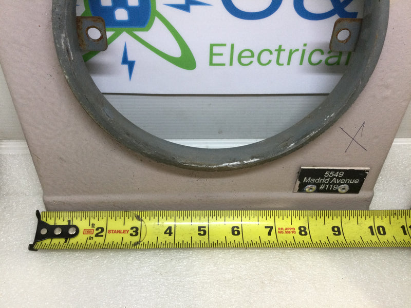 FPE Ring Type Meter Cover 10.5" x 10 120/240v 100 amp