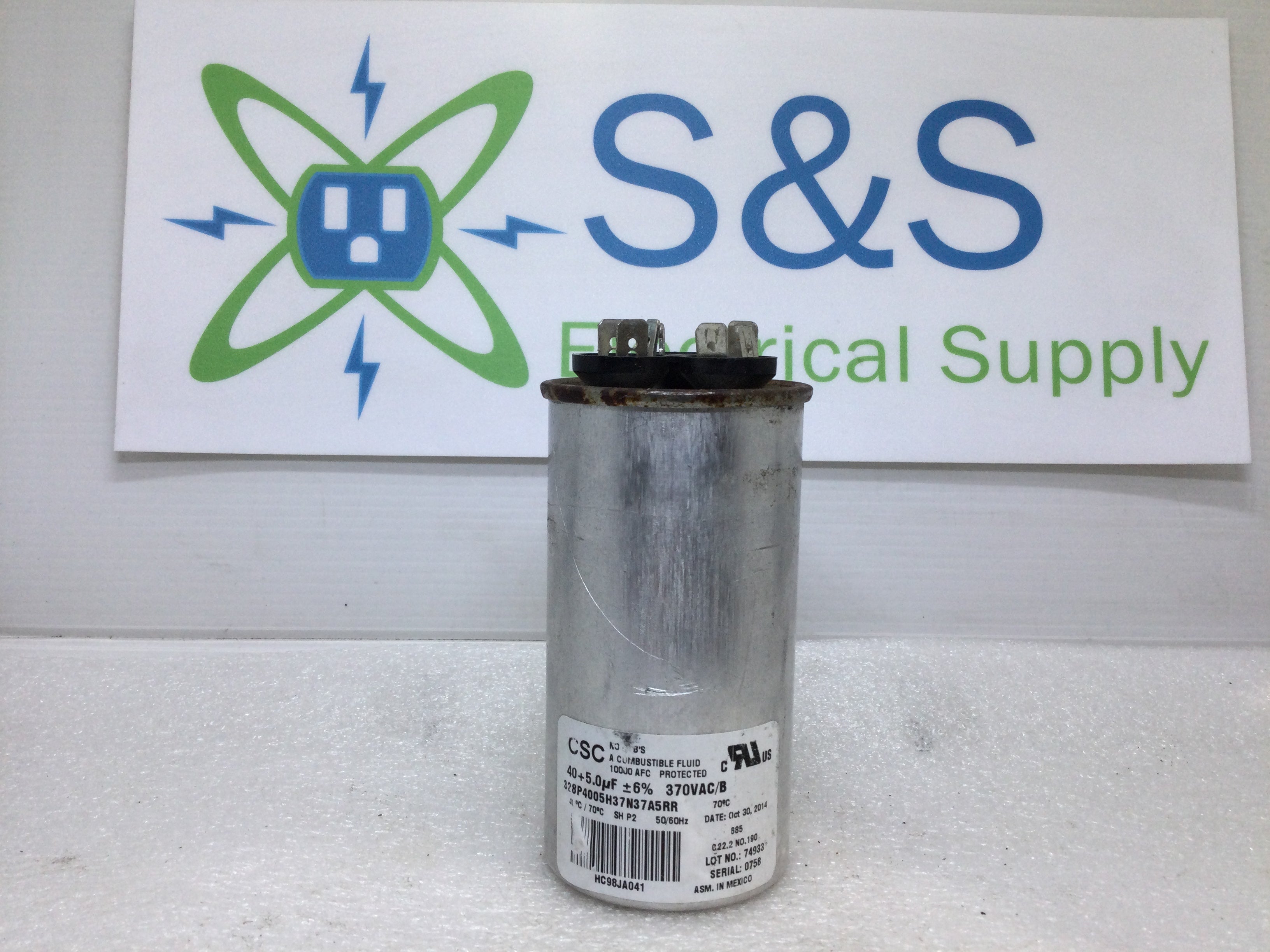 CSC Capacitor 328P4005H37N37A5RR 40+5uF+/-6% 370VAC