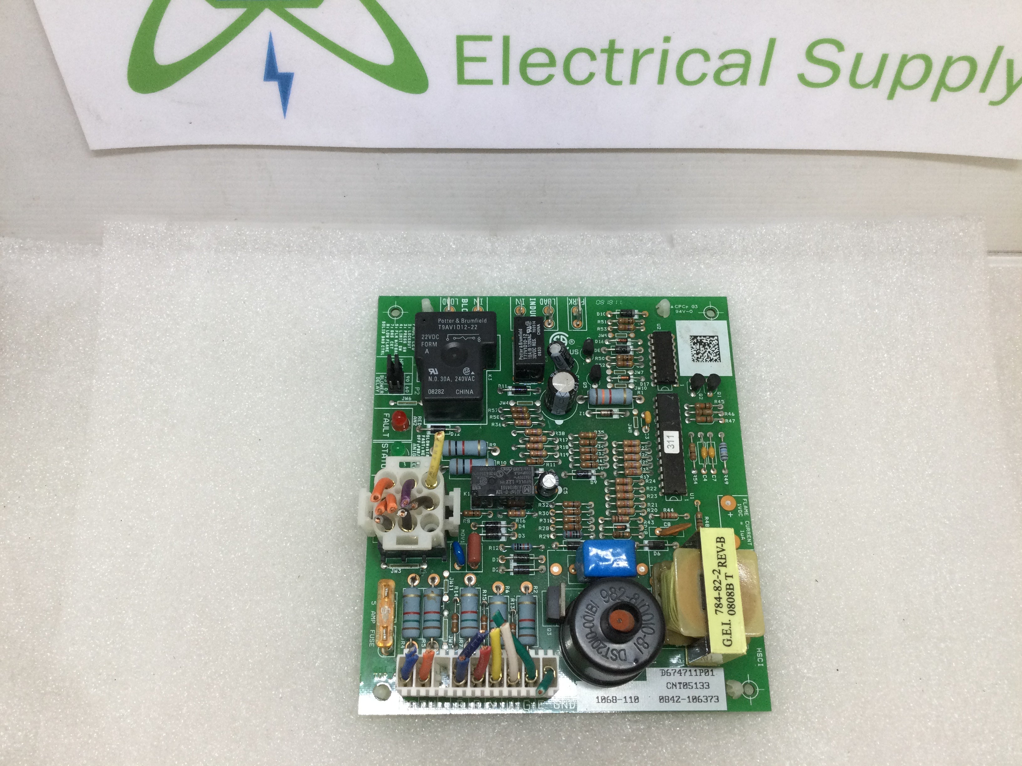 Trane CNT05133; 1068-110, D674711P01, (1068-83-1101) Control Board