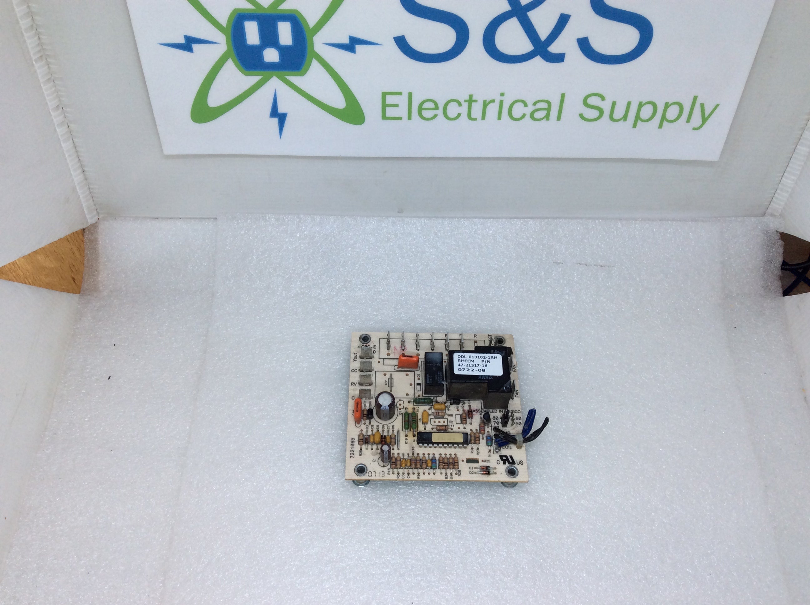 Rheem Defrost Control Board With Sensors 47-21517-16 7221065 Ddl-01310