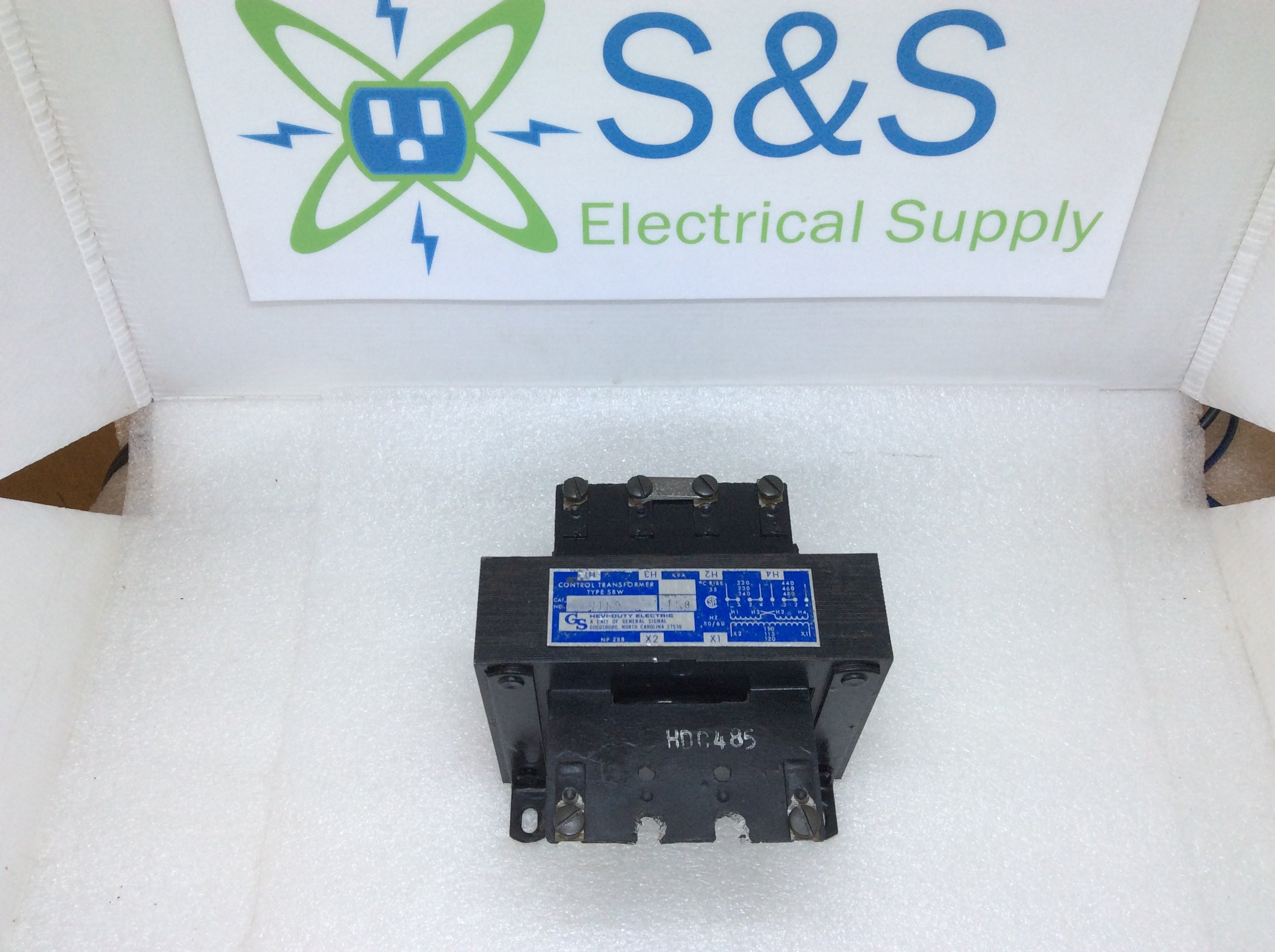 General Signal W150 Heavy Duty Electrical Control Transformer 150KVA