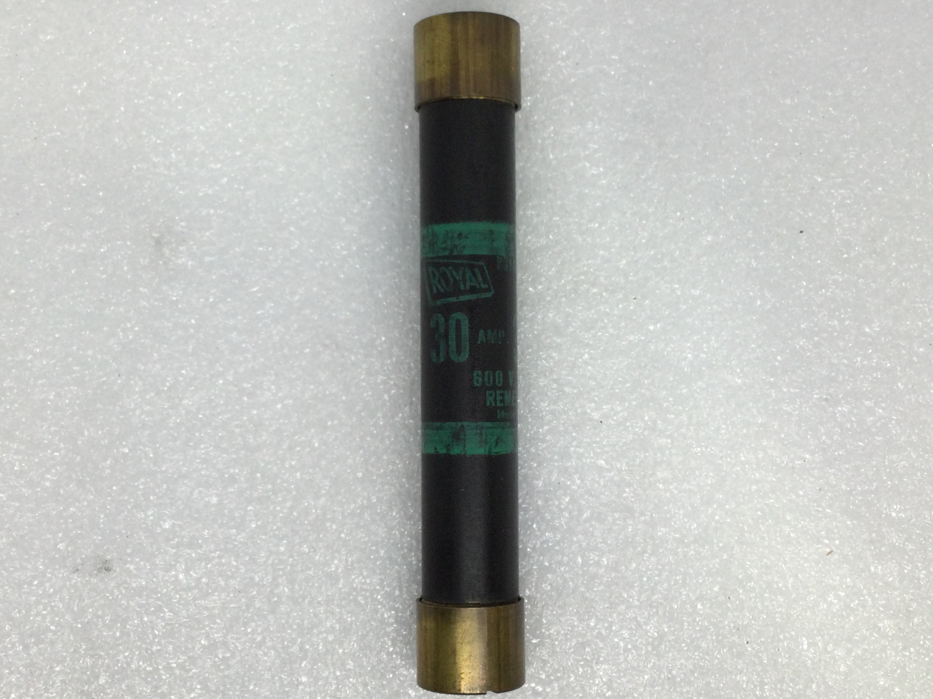 Royal Electric 30 Amp 600V or Less Renewable Fuse