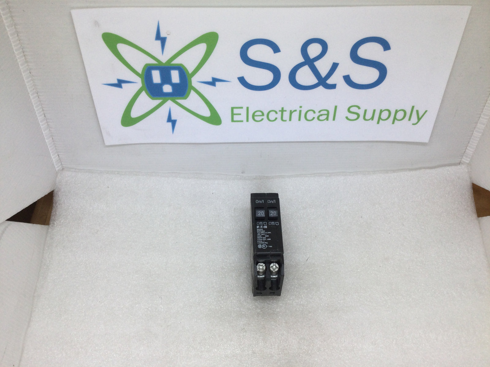 Eaton/Cutler-Hammer BR2020 DNPL2020 Type BRD, A & DNPL 20A 2P Breaker