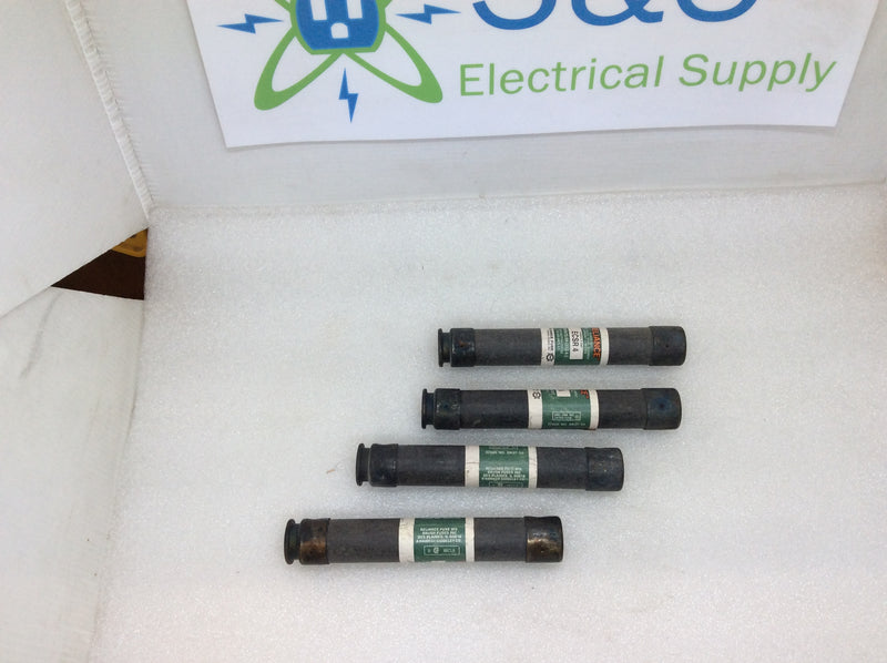 Reliance ECSR4 4A 600VAC Or Less Class RK5 Time Delay Dual Element Fus