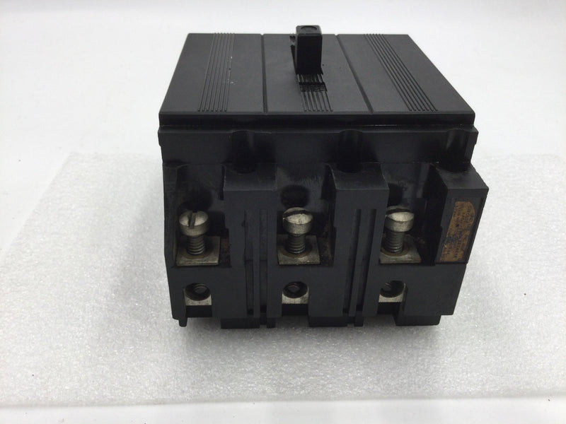 Westinghouse EA3100 3 Pole 100 Amp 240V Circuit Breaker