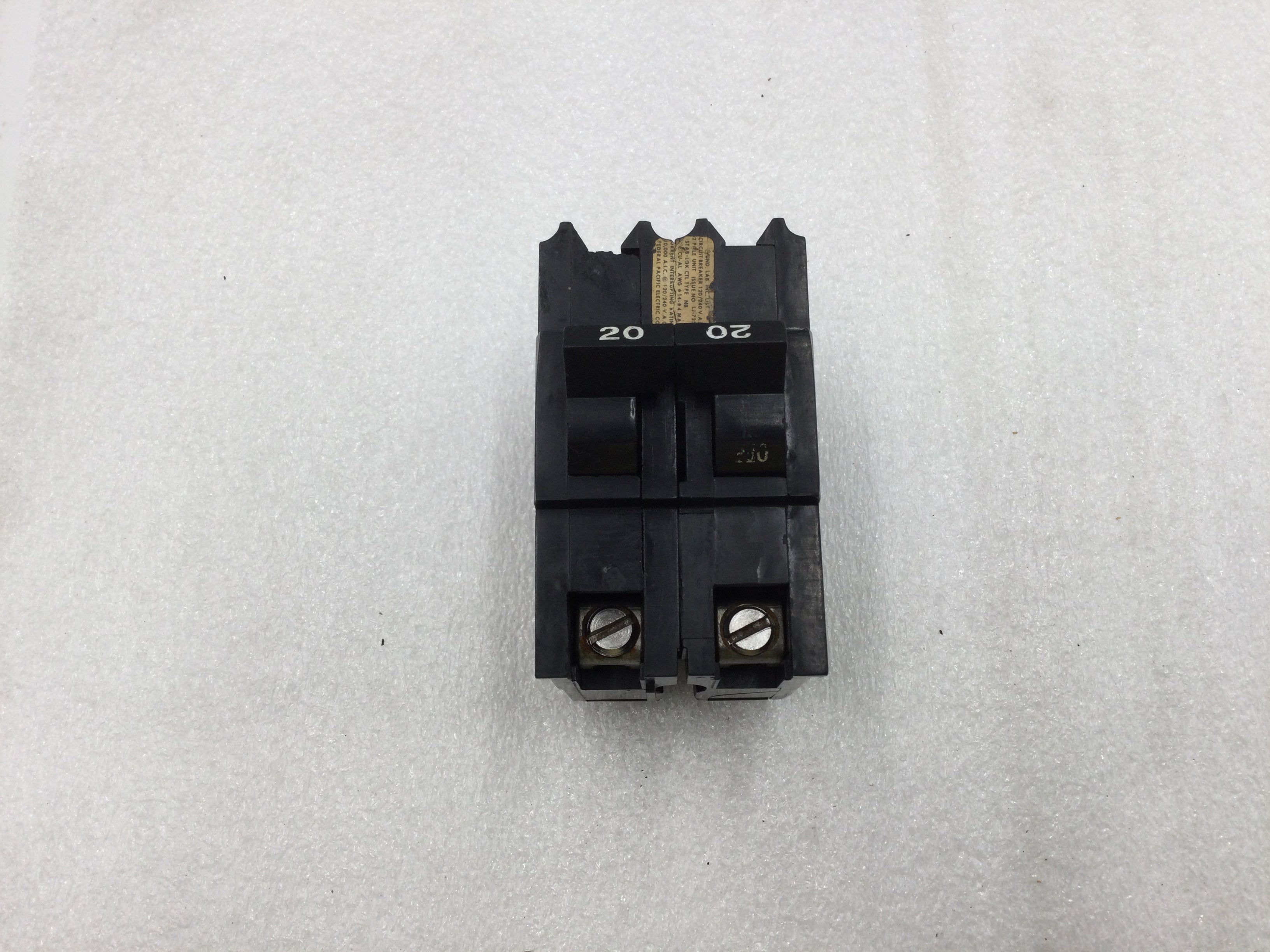 Federal Electric NB220 20 Amp 2 Pole 240V Circuit Breaker