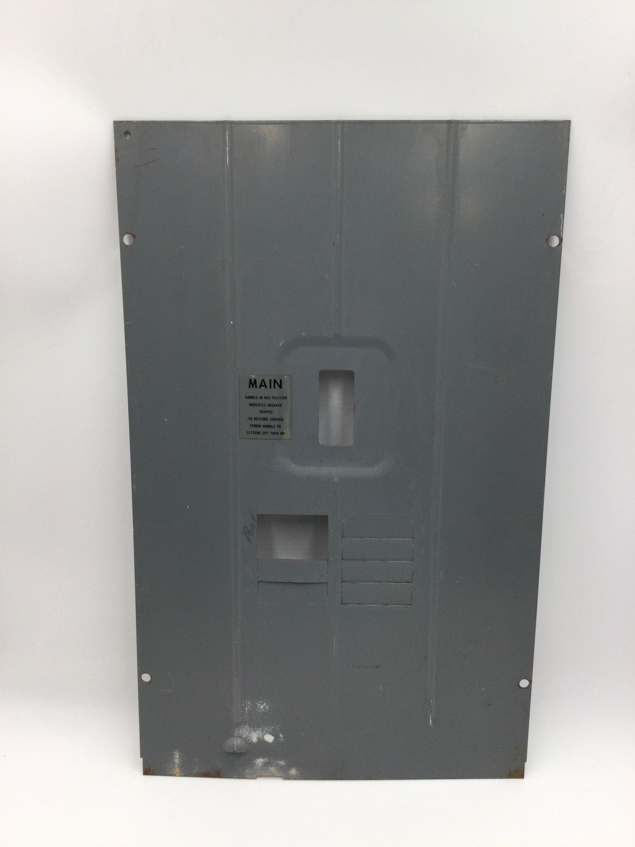 Square D Panel Cover/Door Dead Front 8/16 Space 20.75" x 13" With main