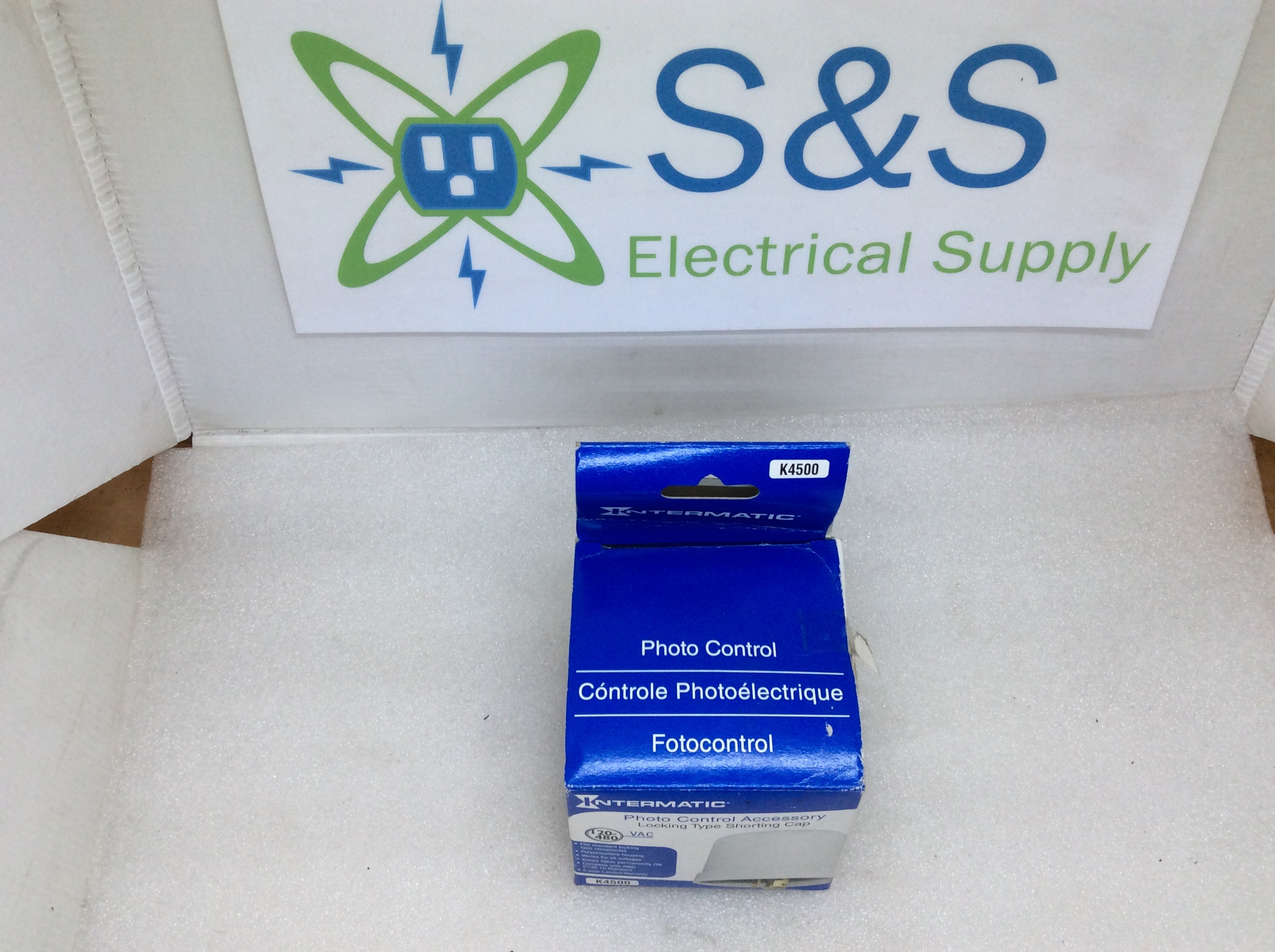 Intermatic K4500 120-480VAC 15A 7200W Photo Control Accessory Locking