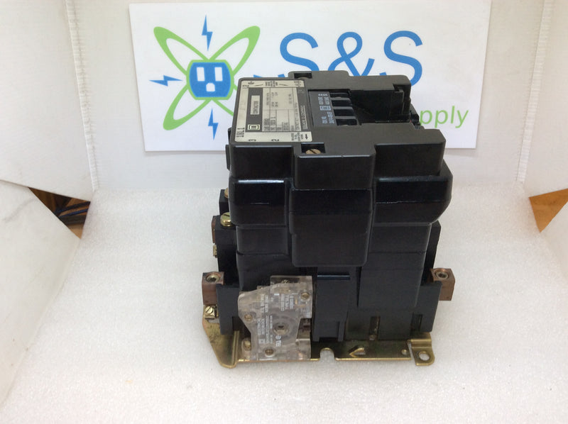 Square D 8502SE01 Series A Class 9998 Type-SL6 Contact Kit 15Hp 600VAC
