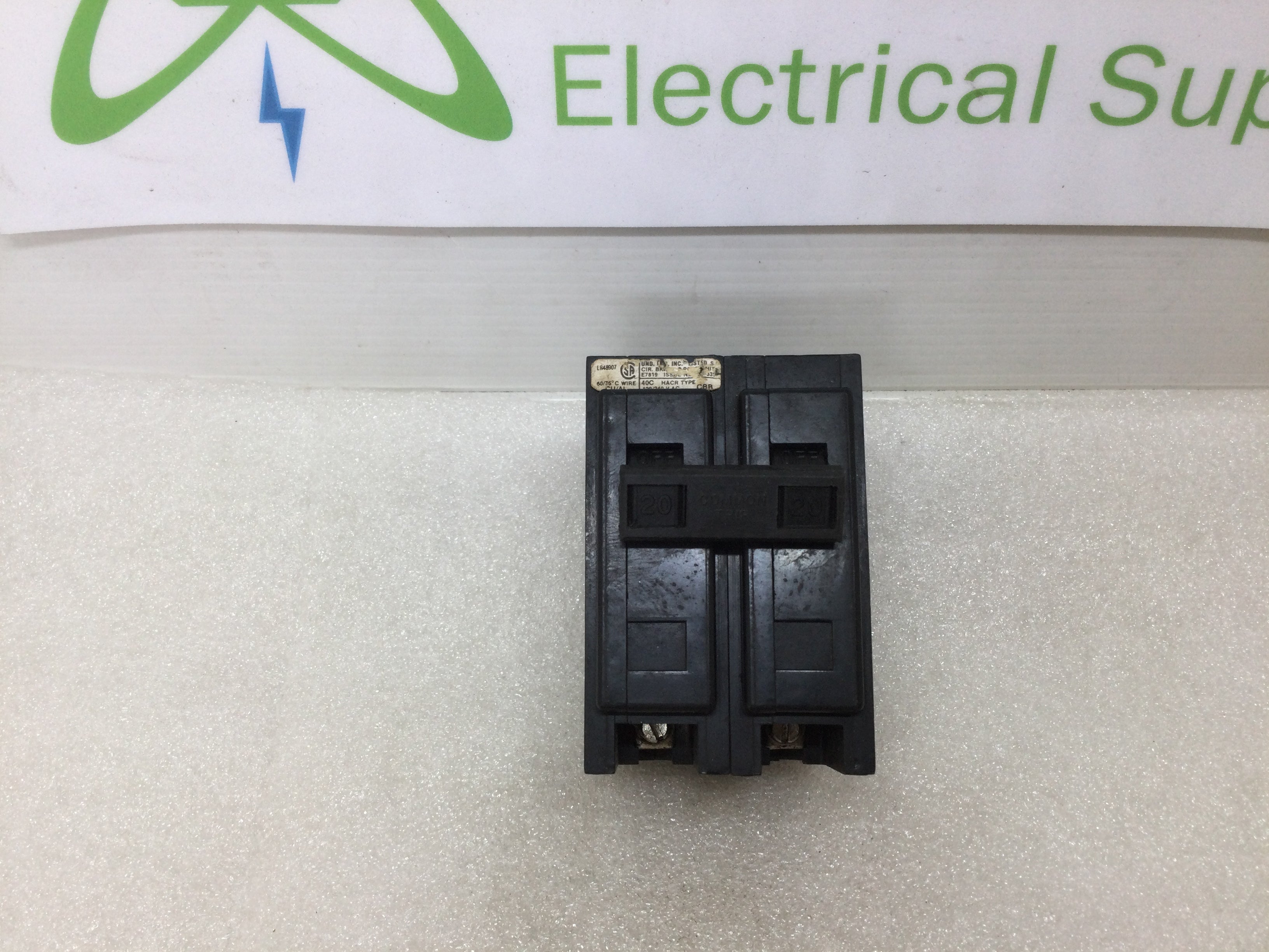 Westinghouse BAB2020, BA2020, CBB, 20 Amp 2 Pole 120/240vac Bolt-On Ci