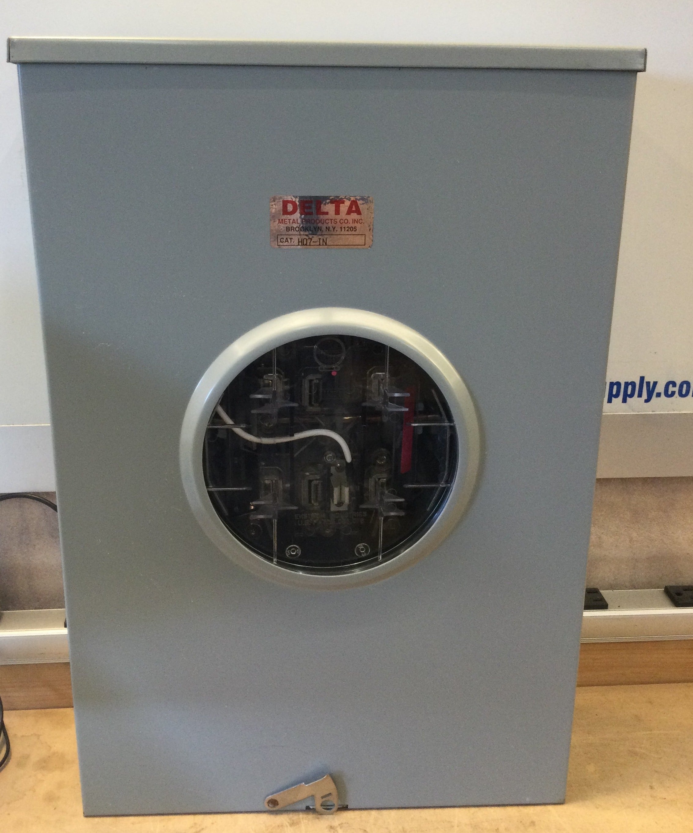 Delta Metals Hq7-Tn Hq Seven Jaw Meter Socket, 3 Phase, 200a, 600vac,