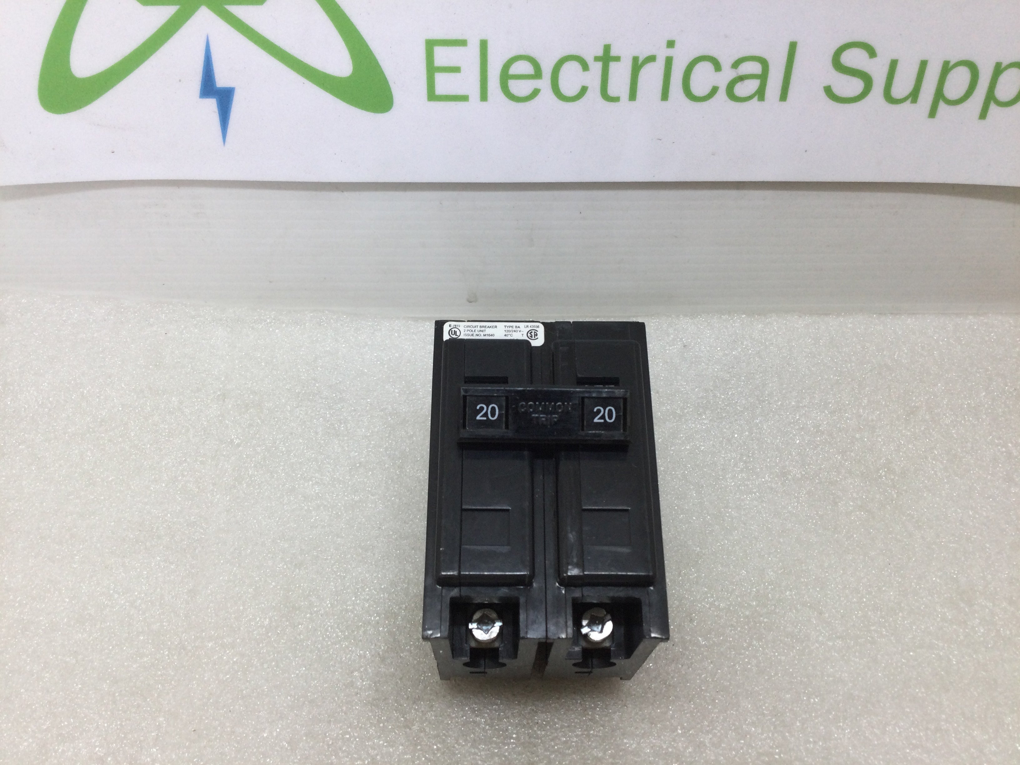 Cutler Hammer, Challenger, Westinghouse BAB2020, BA2020, CBB, 20 Amp 2